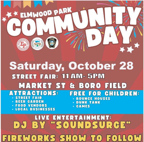 Elmwood Park Community Day with Fireworks-ReDo